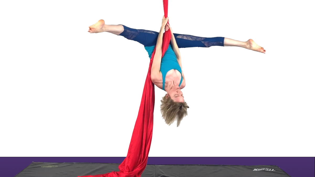 Straddle Up: From the Ground | Aerial Fit Online