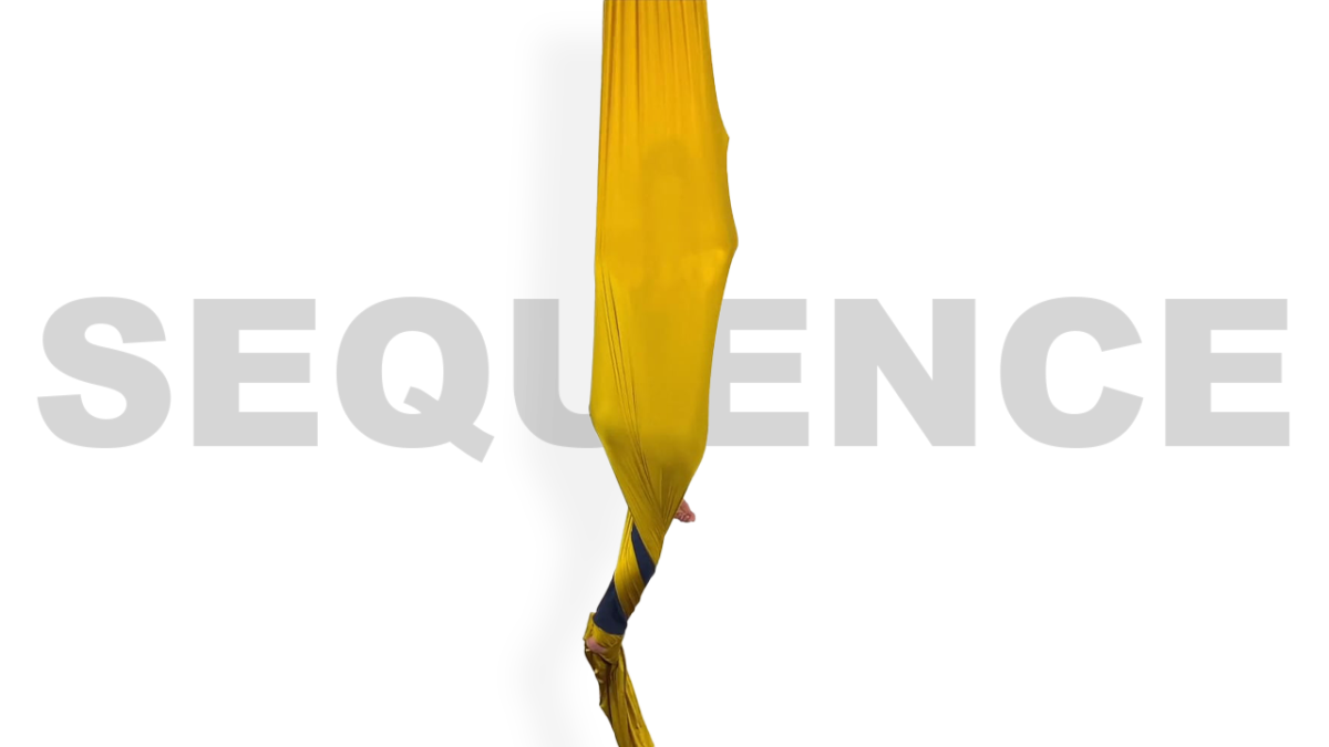 Cocoon to Standing Side Lean | Aerial Fit Online