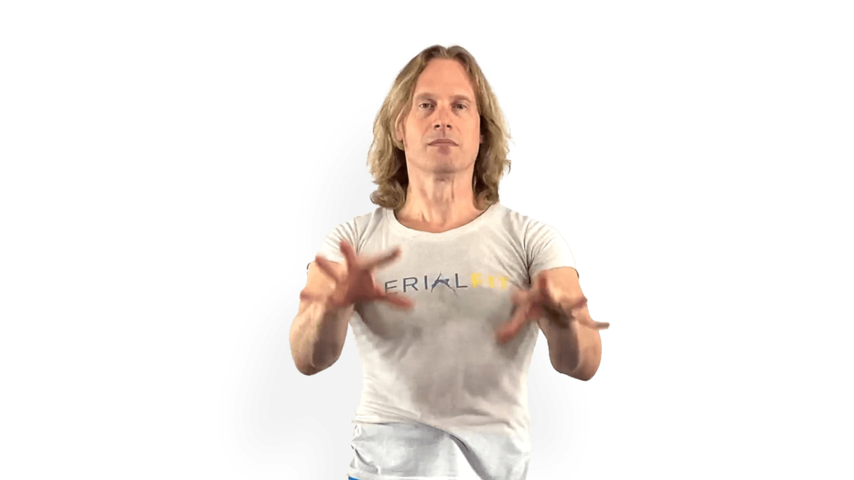 Finger Flicks | Aerial Fit Online