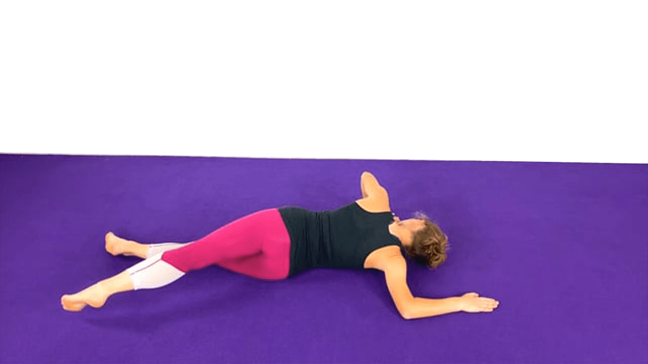 Pec Stretch on the Floor | Aerial Fit Online