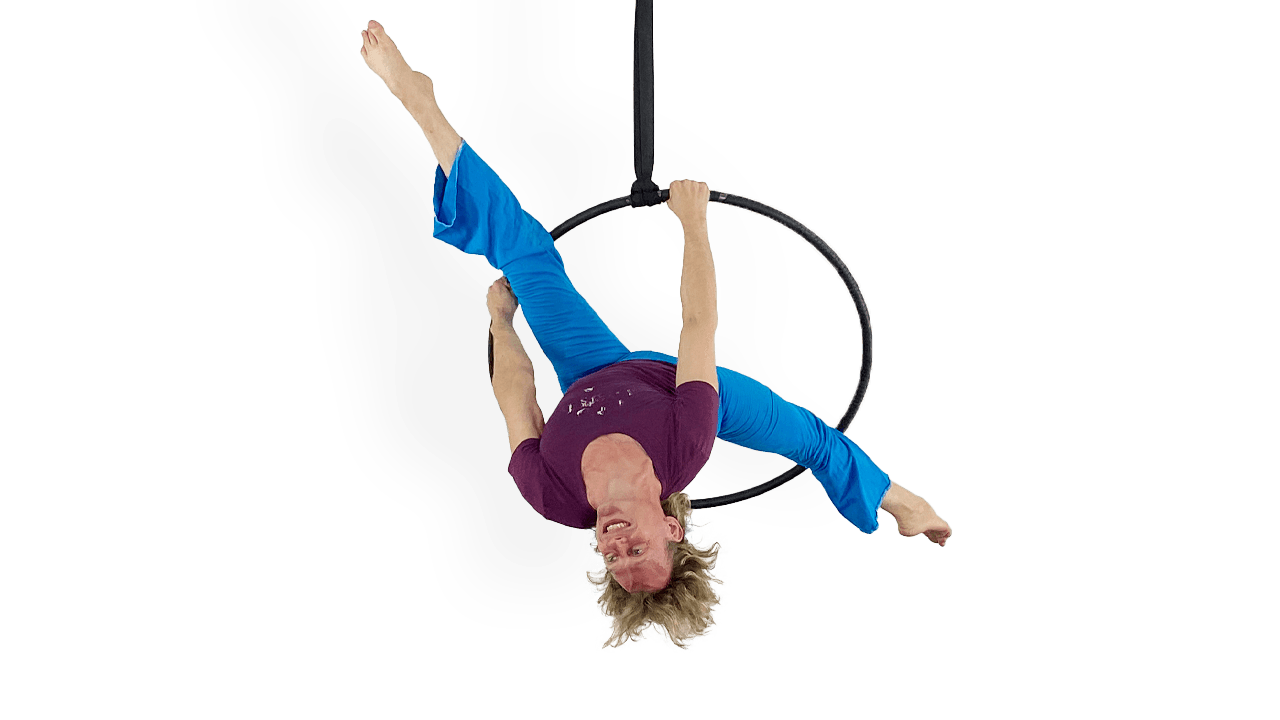 Inverted Splits: Top Bar | Aerial Fit Online