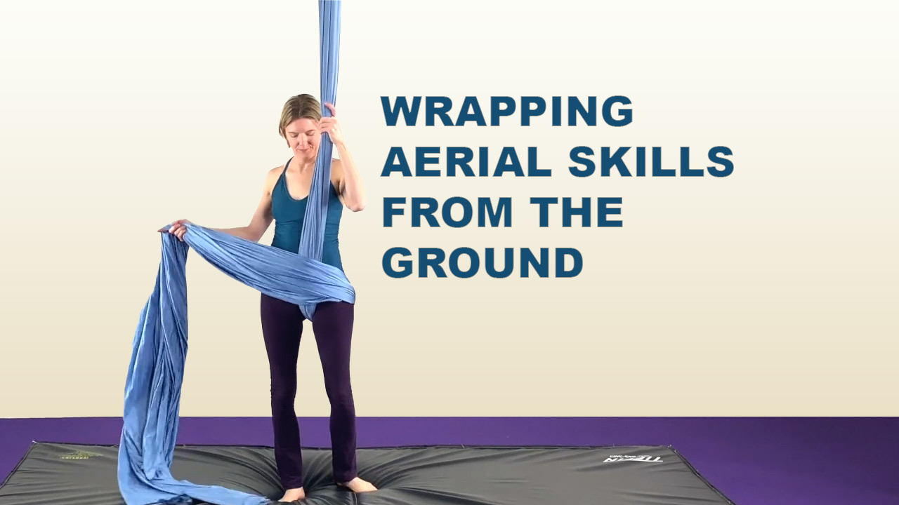 The Art of Wrapping Aerial Silks Skills on the Ground | Aerial Fit Online