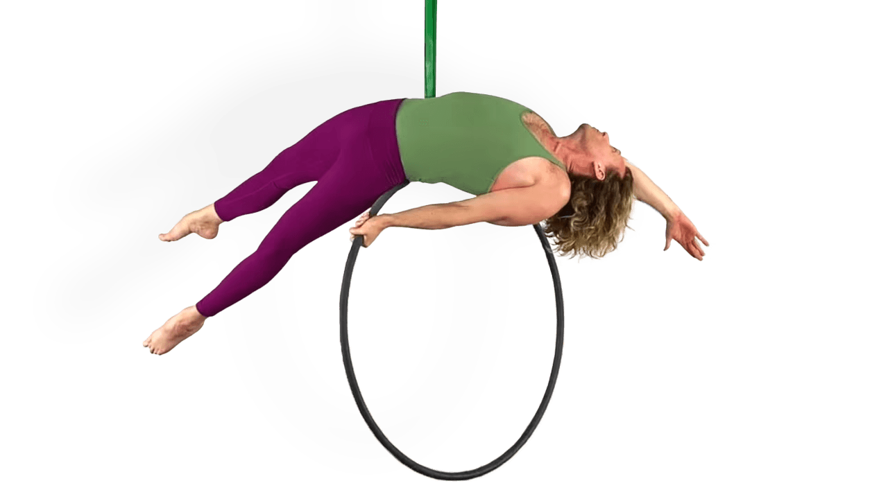 Back Balance on Top: Faux Back Balance Entry | Aerial Fit Online