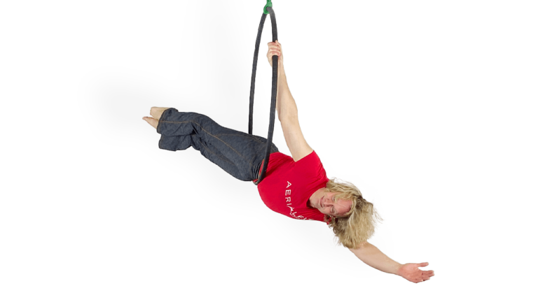 Front Balance: Pivot to Sit | Aerial Fit Online
