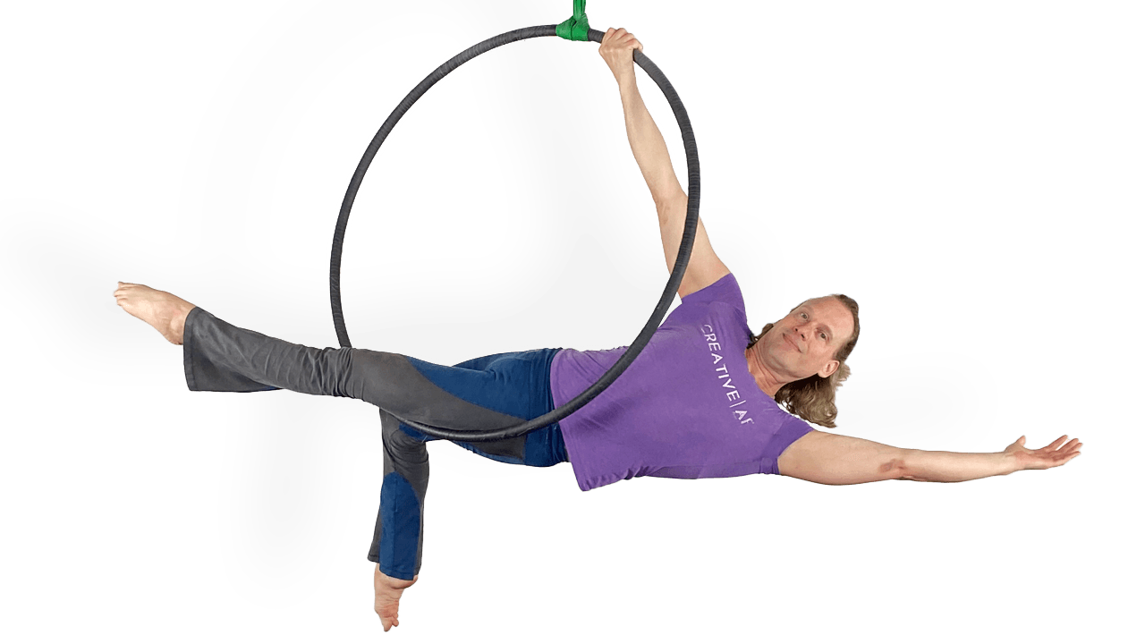 Back Lion Thread Through to Front Balance | Aerial Fit Online