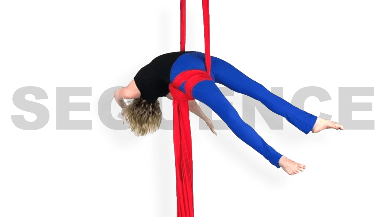Creative Back Balance Training Sequence | Aerial Fit Online