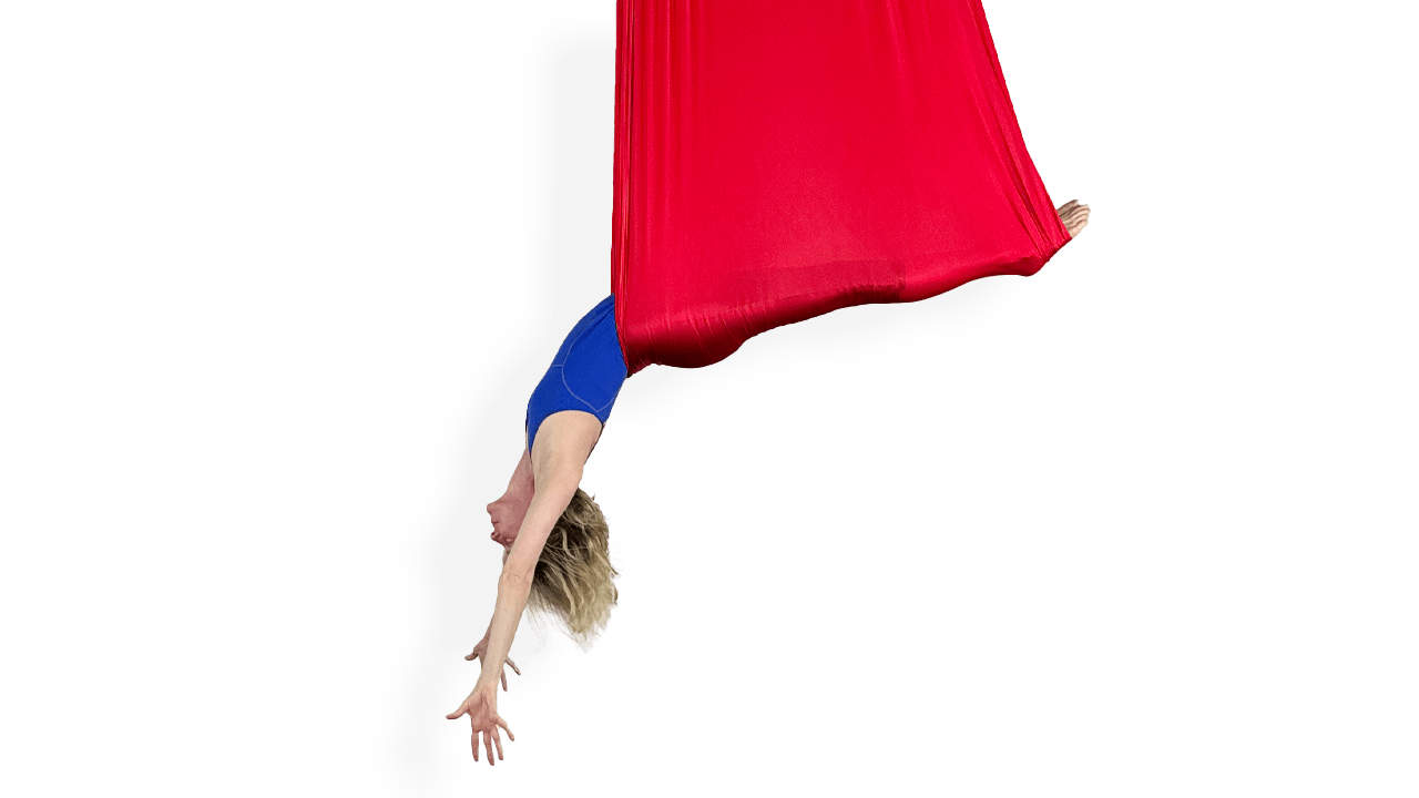 Back Balance: Open Fabric | Aerial Fit Online