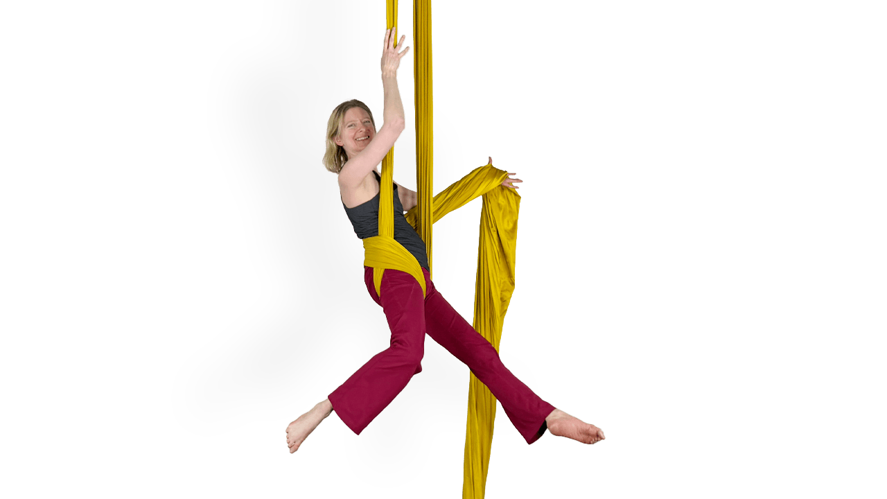 Hip Key Seat Descent | Aerial Fit Online